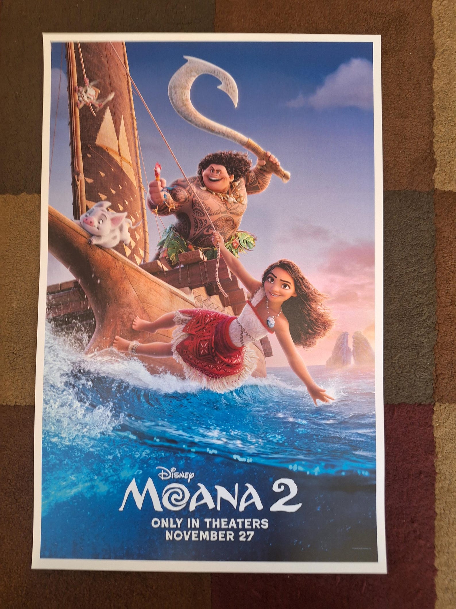 Moana 2 ( 11" X 17" ) Collector's Poster Print B2G2F - Etsy