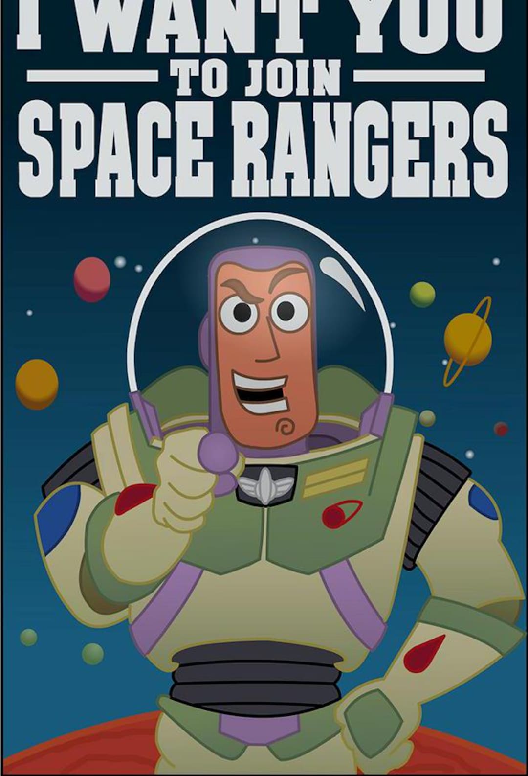 Toy Story Buzz Lightyear 11" X 17" Andy's Room Poster B2G1F - Etsy UK