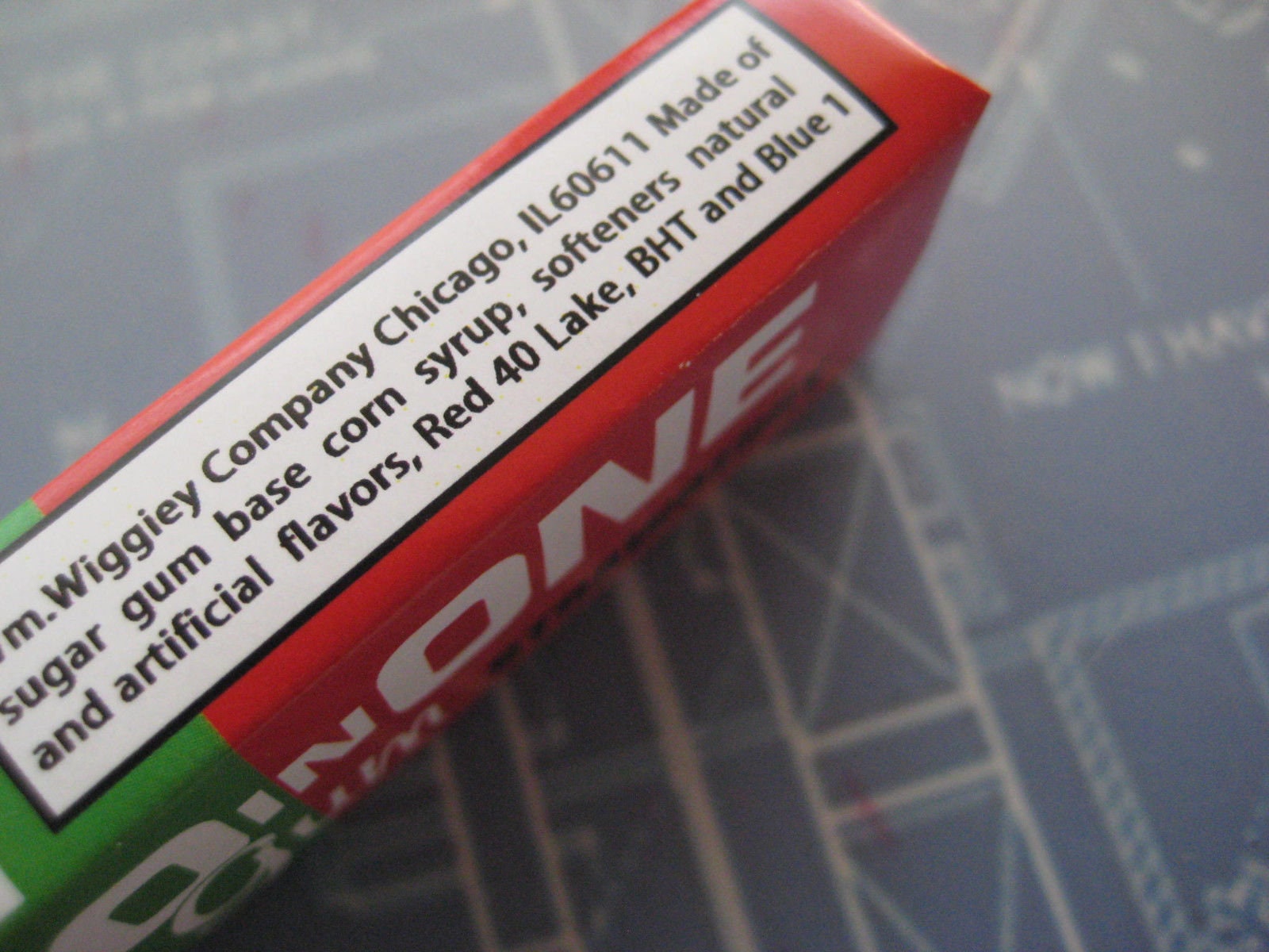 Two in One Gum Pack & Stick of Gum 99.9 SCREEN ACCURATE Mission ...