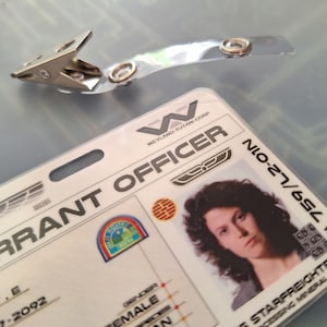 Alien Ripley ID Badge Prop Cosplay, USCSS Nostromo Weyland Yutani Crew ...