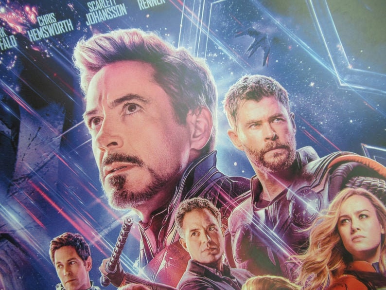 Marvel Avengers Endgame 11x17 Movie Poster BUY 2 GET 3 FREE - Etsy