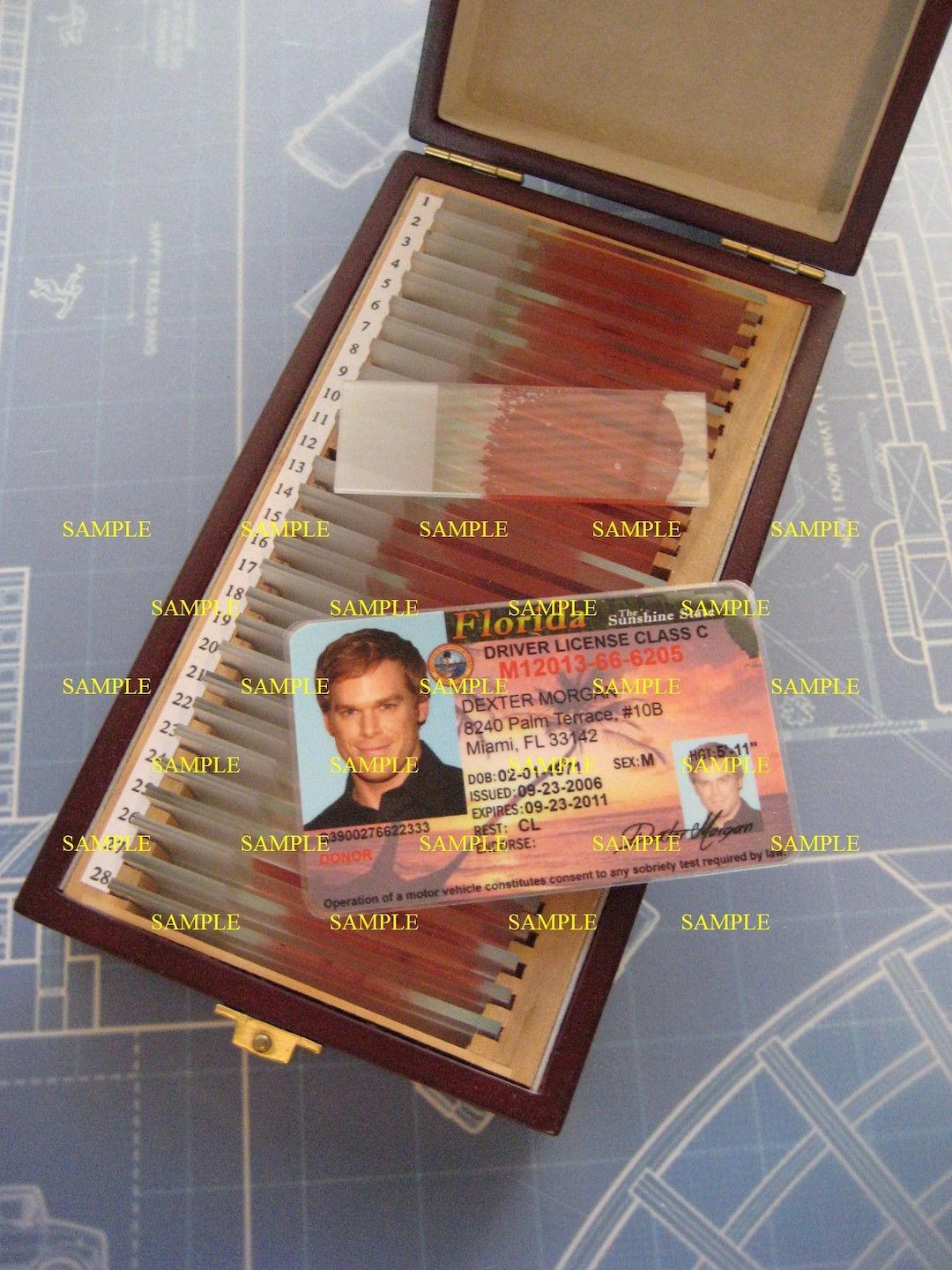 Dexter TV Series Dexter Morgan Driver's License Cosplay Prop - Etsy