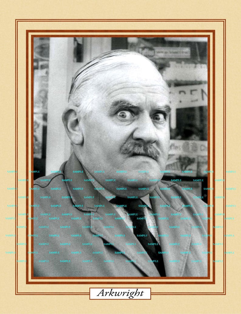 Open All Hours Arkwright Ronnie Barker 11" X 14.25" Photo Print - Etsy