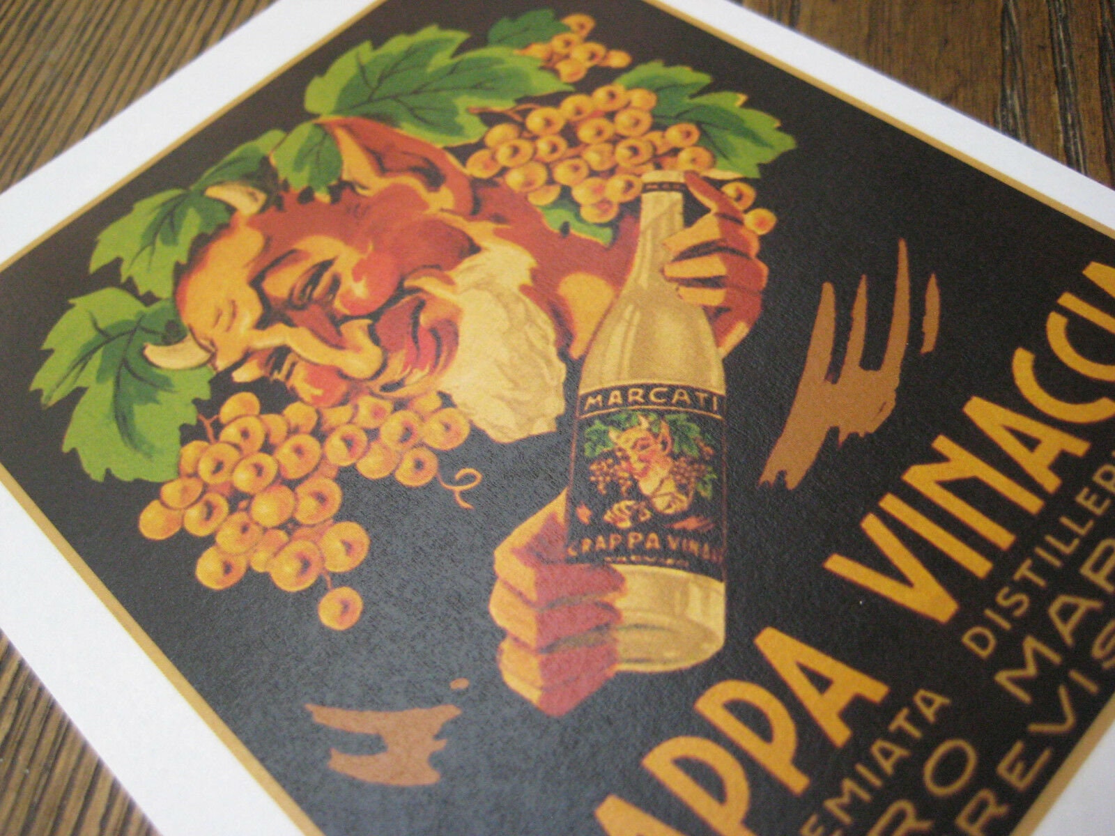 The Fifth Element Wine Bottle Grappa Label | Etsy