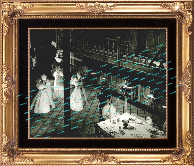 Disney Haunted Mansion 11x12.75 Grand Ballroom Poster Spooky Wall Art ...