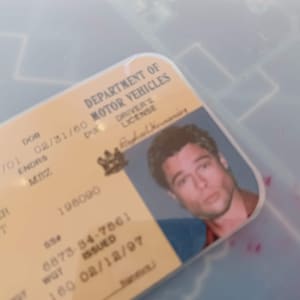 Fight Club - ( Tyler Durden ) Driver's License ( Screen Accurate ) - Etsy