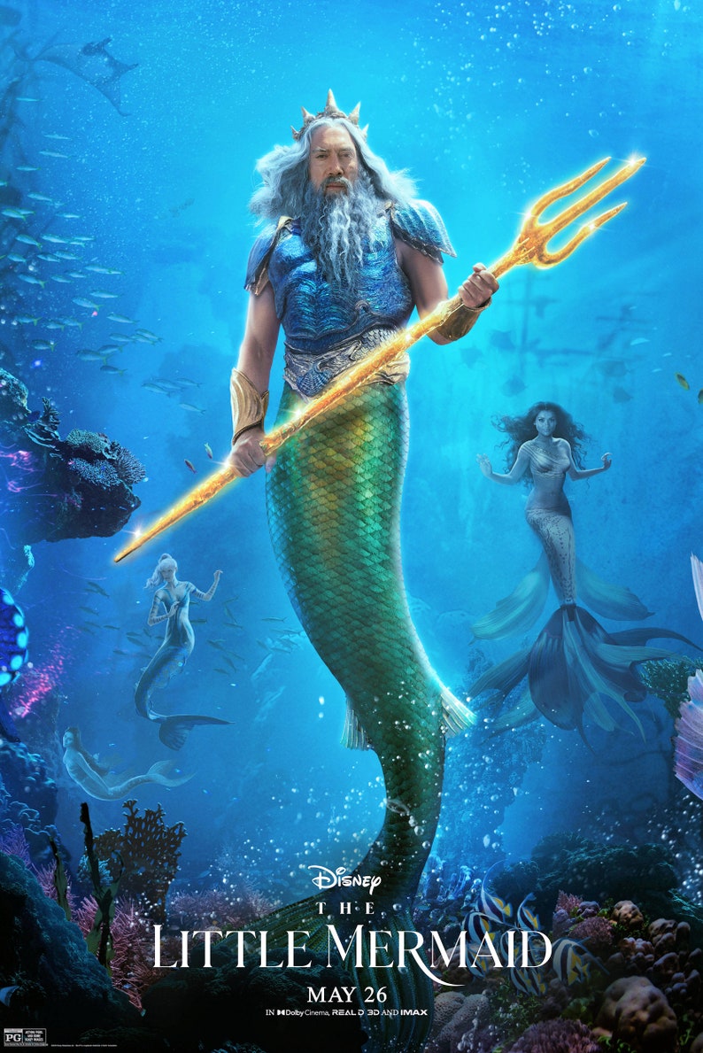 The Little Mermaid 11 X 16 Collector's Poster Print T8 B2G1F - Etsy