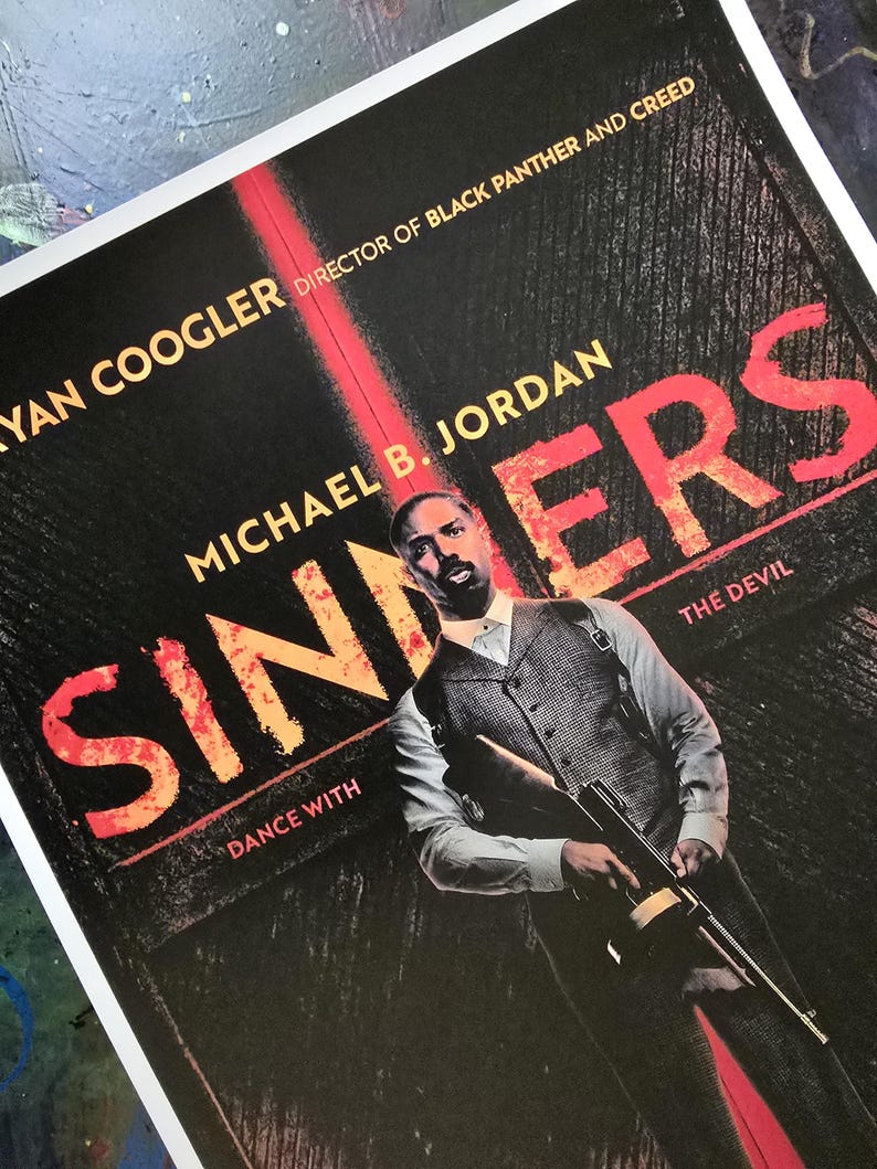 Sinners 11" X 17" Collector's Movie Poster B2G1F - Etsy