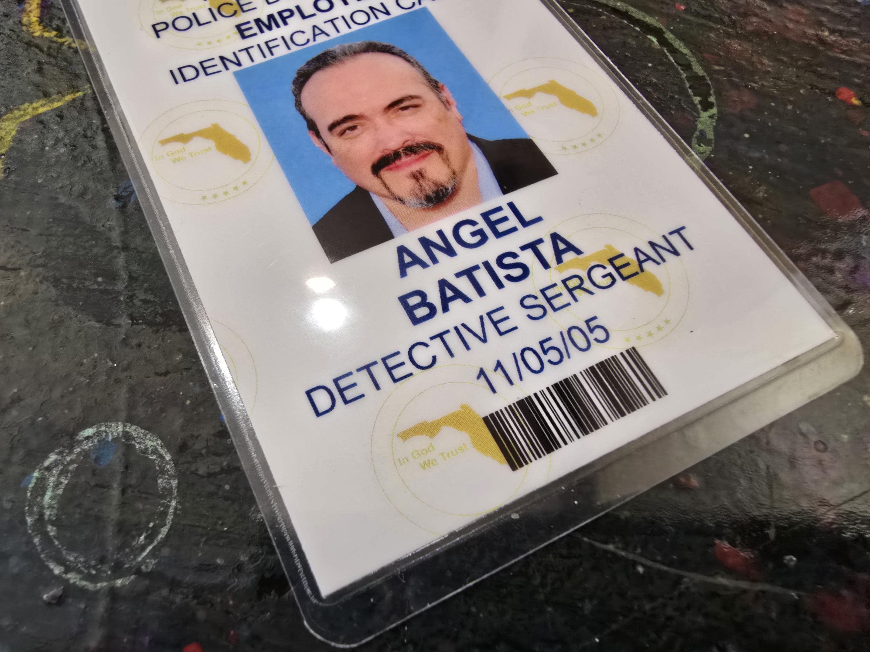 Dexter TV Series Sgt. Angel Batista Miami Metro Laminate I.D. Badge Cosplay Prop - Etsy UK