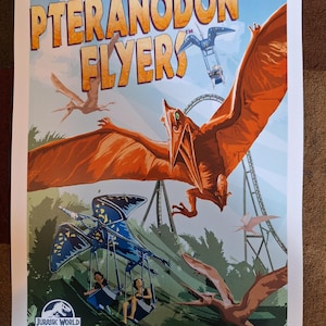 Pteranodon Flyers Jurassic Park Islands of Adventure Universal Studios ...