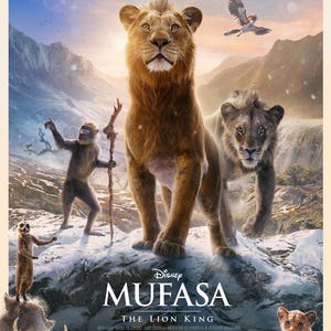 Mufasa ( 11" X 16.5" ) Collector's Poster Print ( T3 ) B2G2F - Etsy