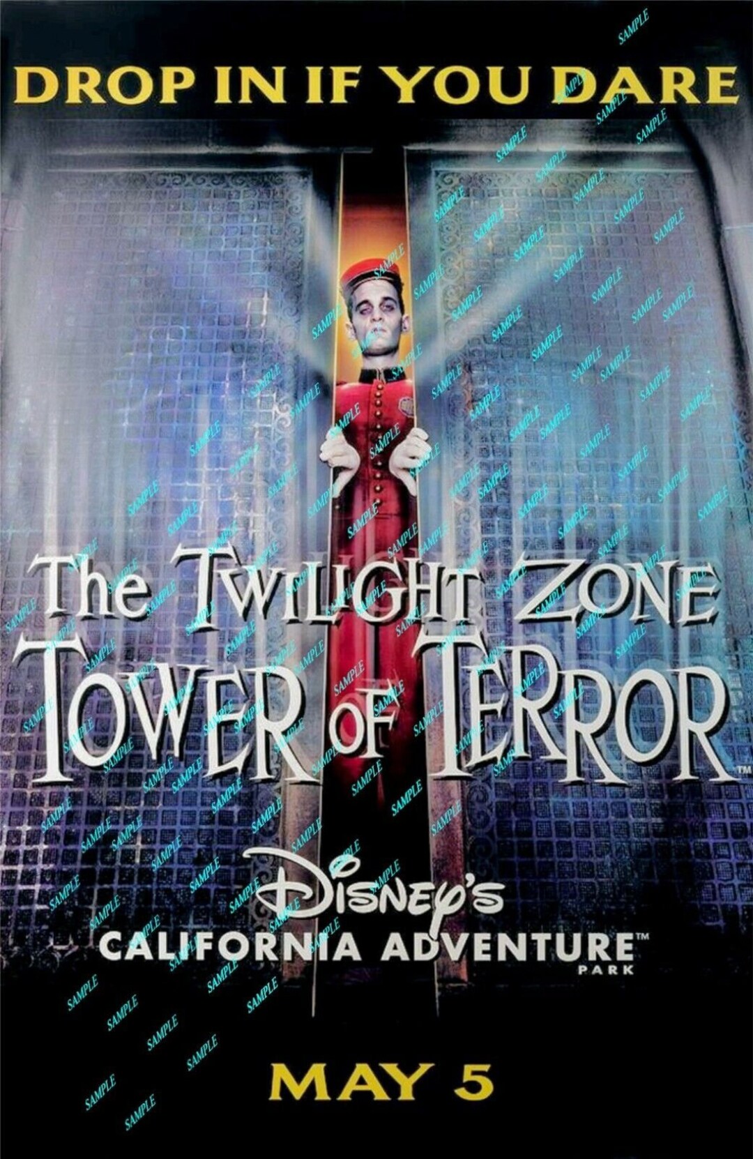 Disney Tower of Terror Opening ( 11" X 17" ) Collector's Poster Print ...