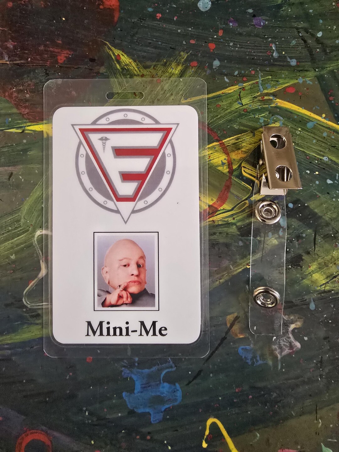 Austin Powers Mini Me Badge Prop Cosplay Novelty I.D. Badge - Etsy
