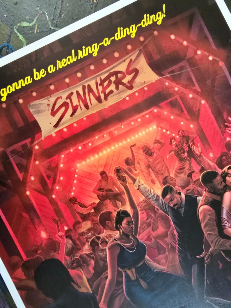 Sinners 11" X 14.5" Collector's Movie Poster B2G1F - Etsy