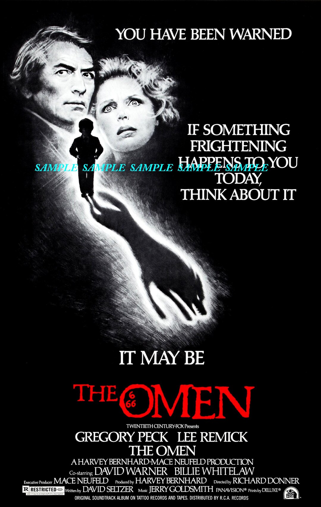 The Omen 11" X 17" Movie Collector's Poster - Etsy