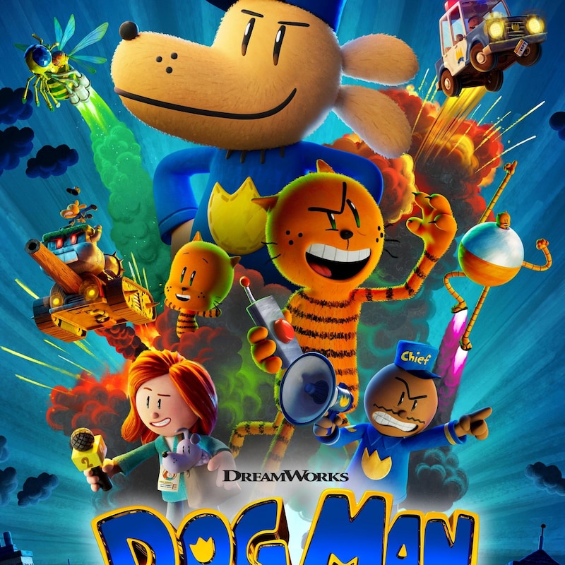 Dog Man Poster #2 - Etsy