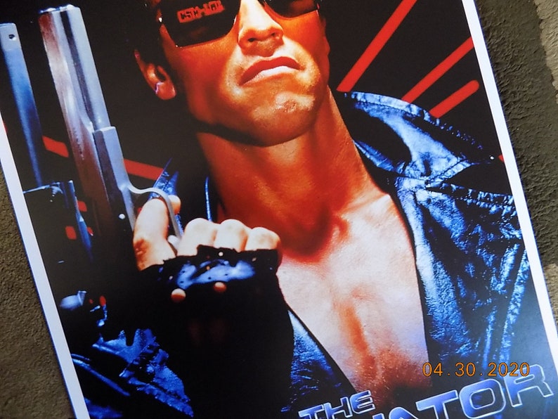 The Terminator 11" X 17" Collector's Movie Poster B2G1F - Etsy