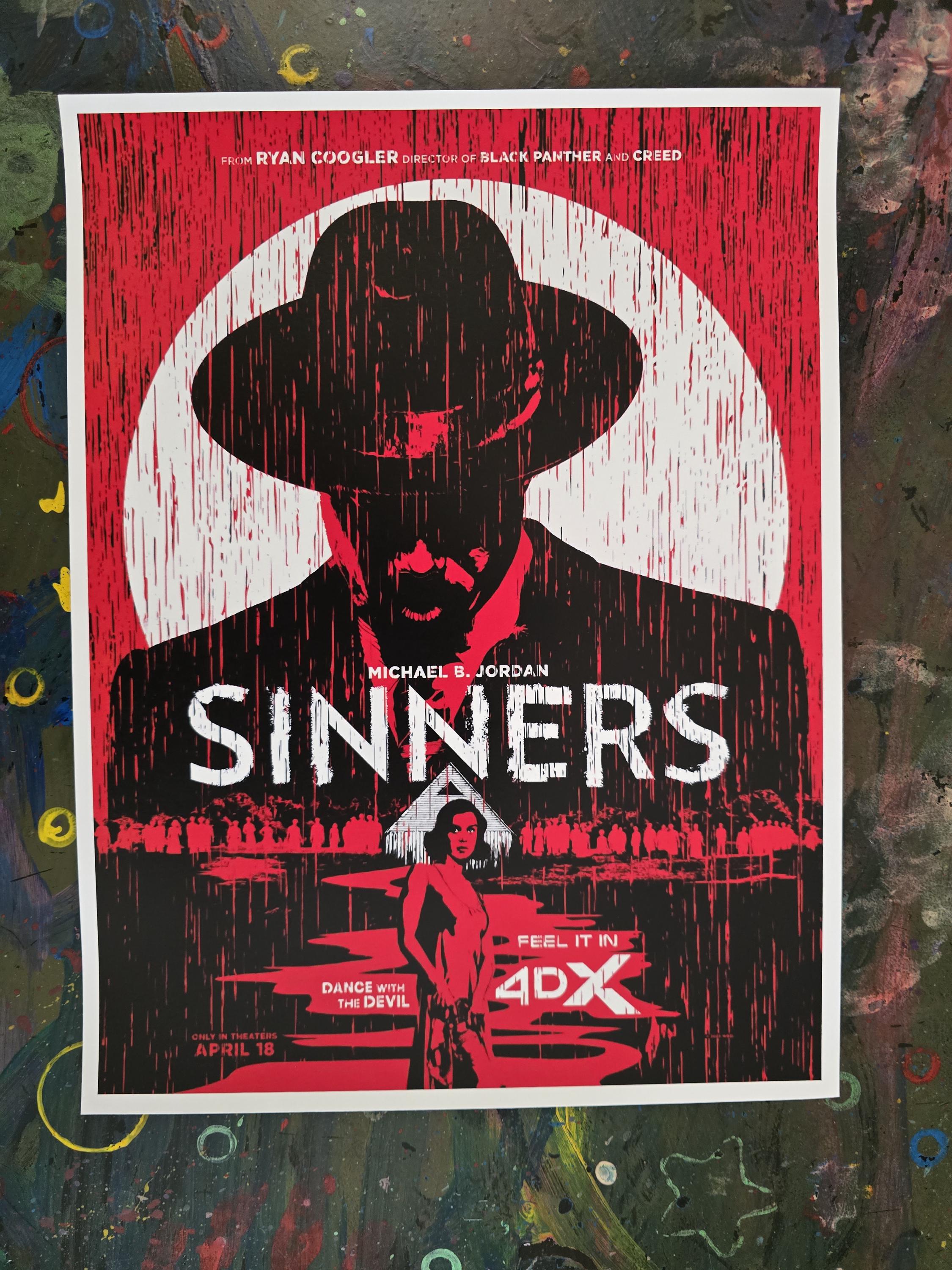 Sinners 11" X 14.5" Collector's Movie Poster B2G1F - Etsy