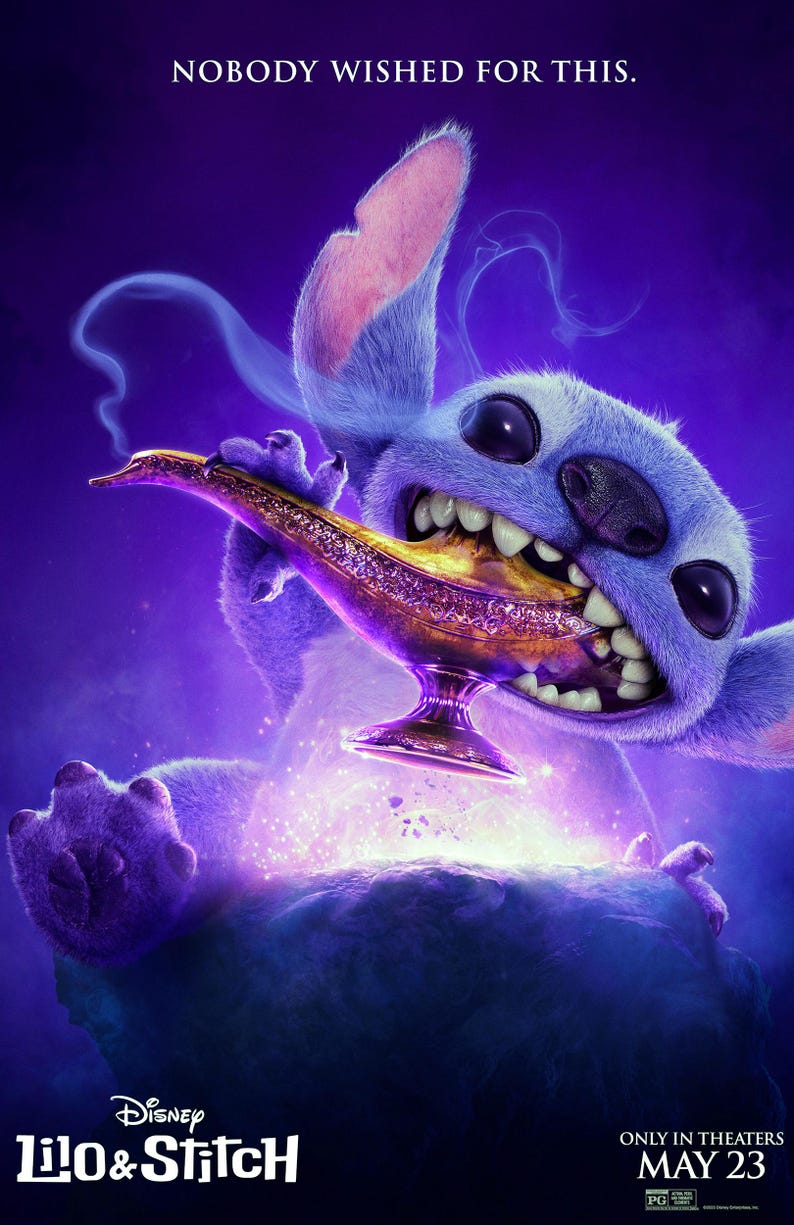 2025 Disney Lilo and Stitch 11x17 Movie Poster Wall Art T4 Buy2get1free ...