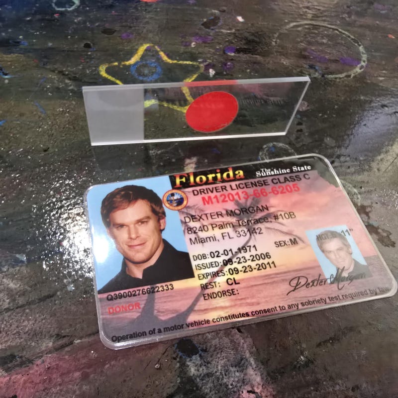 Dexter Id Badge - Etsy