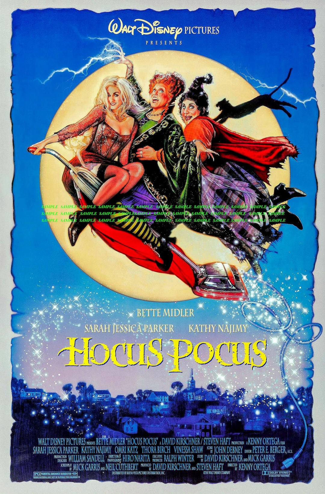 Disney Hocus Pocus 11" X 17" Collector's Movie Poster B2G1F - Etsy