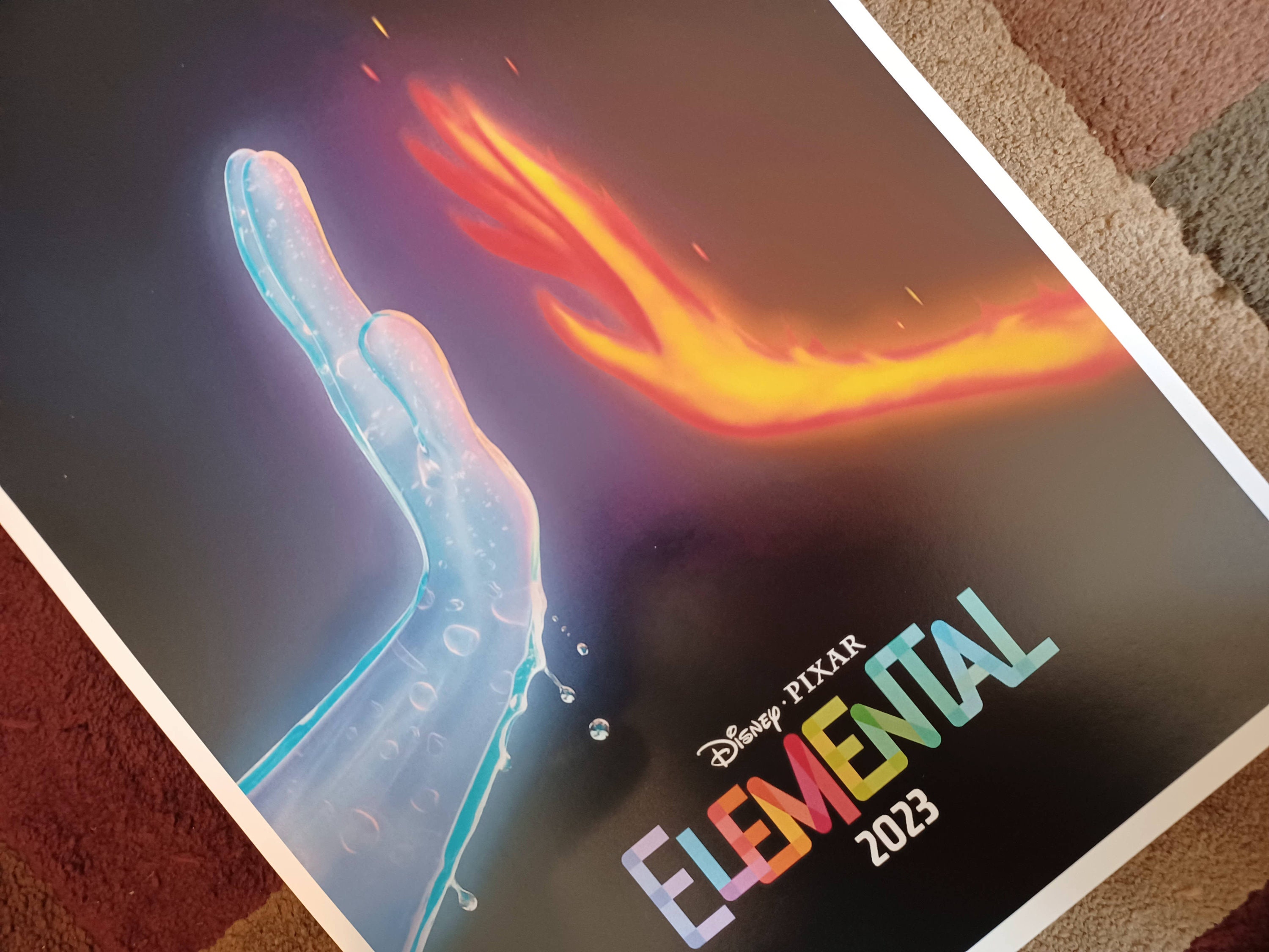 Elemental ( 11" X 17" ) Collector's Poster Print B2G2F - Etsy