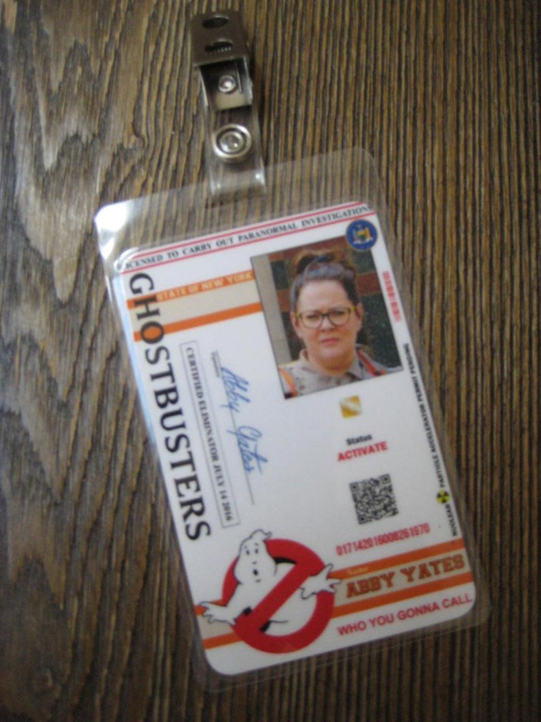 Ghostbusters 2016 Abby Yates I.D. Badge B3G1F - Etsy