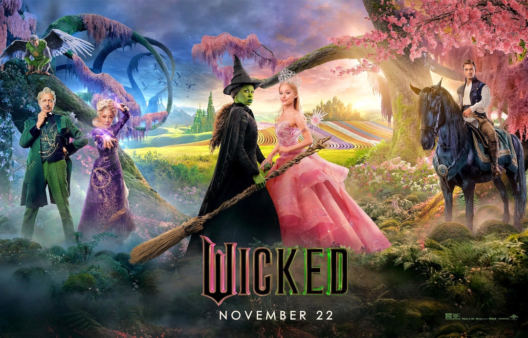 Wicked 11" X 17" Collector's Movie Poster B2GF - Etsy