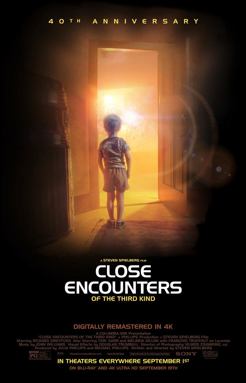 Close Encounters of the Third Kind ( 11" X 17" ) Movie Collector's ...