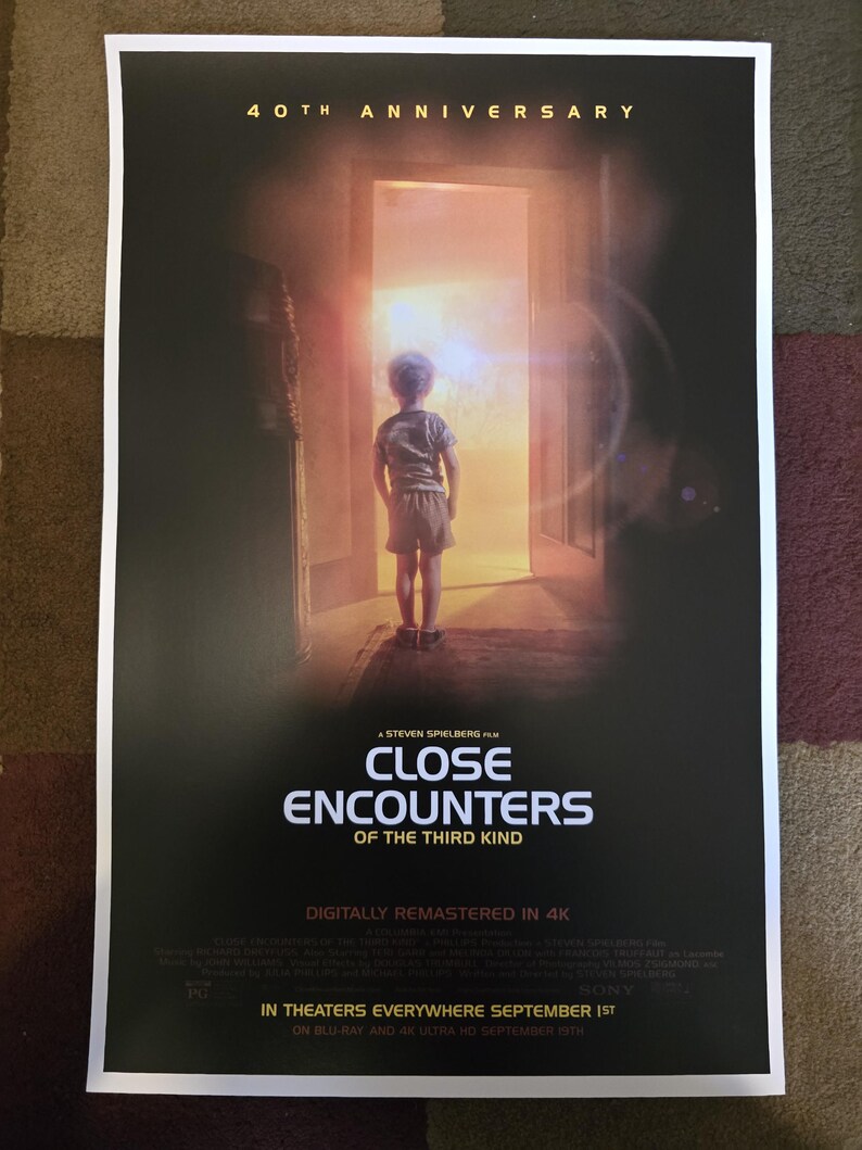 Close Encounters of the Third Kind ( 11" X 17" ) Movie Collector's ...