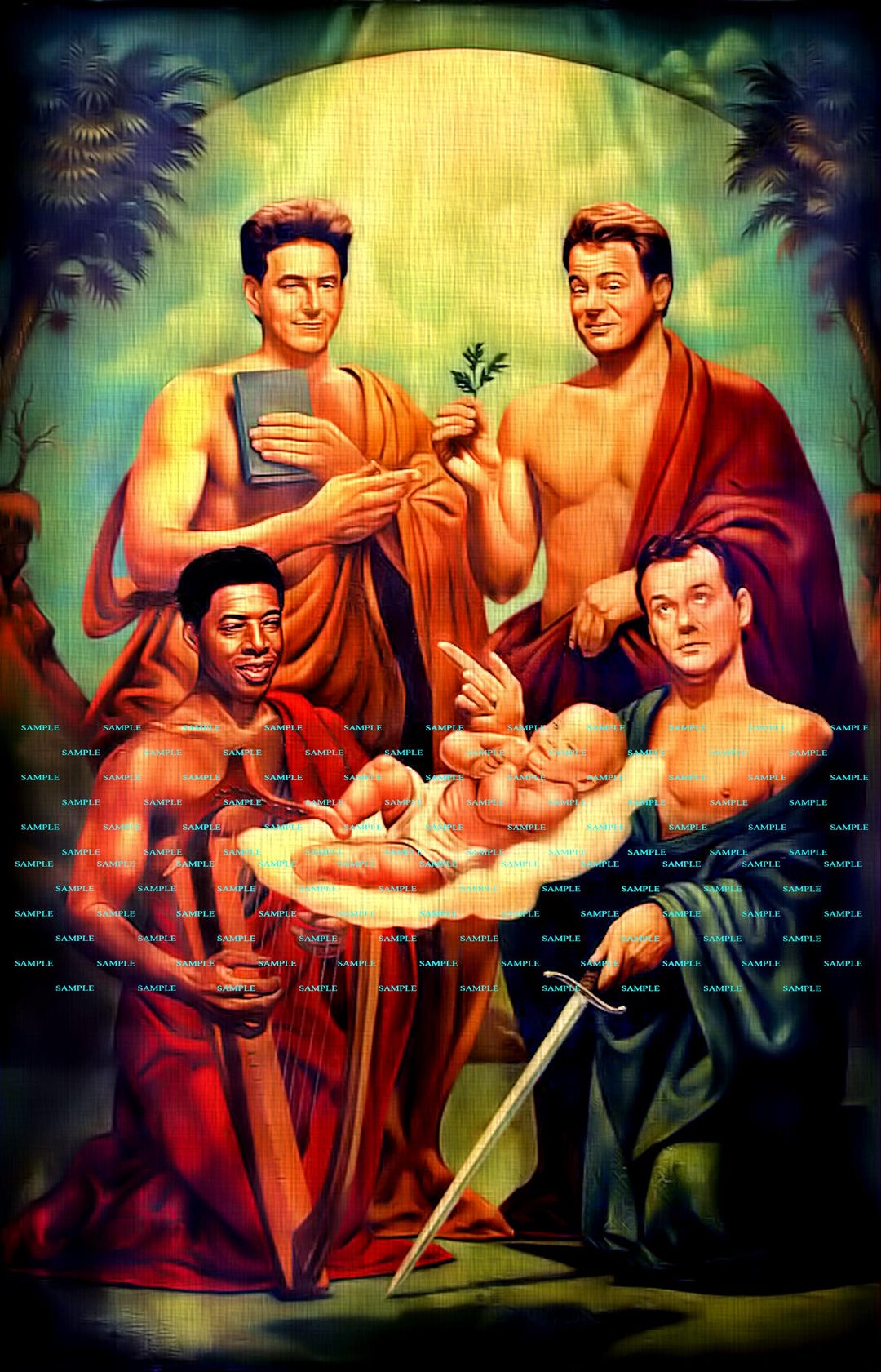 Ghostbusters 2 Fettuccine Painting Poster B2G1F, Vigo the Carpathian ...