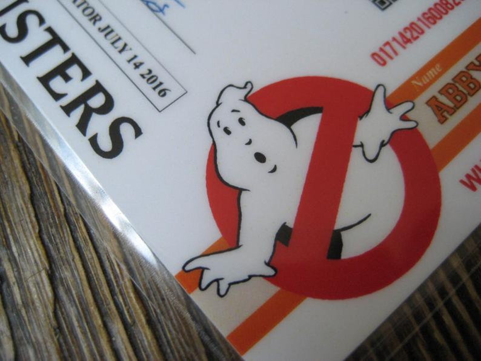 Ghostbusters 2016 Abby Yates I.D. Badge B3G1F - Etsy