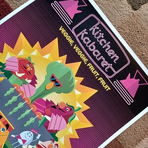 Epcot Kitchen Kabaret ( 11" X 16" ) Collector's Poster Print B2G2F - Etsy