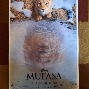 Mufasa 11 X 17 Collector's Poster Print B2G1F - Etsy