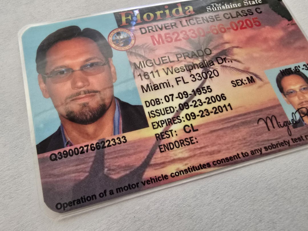 Dexter TV Series Miguel Prado Assistant District Attorney Driver's ...