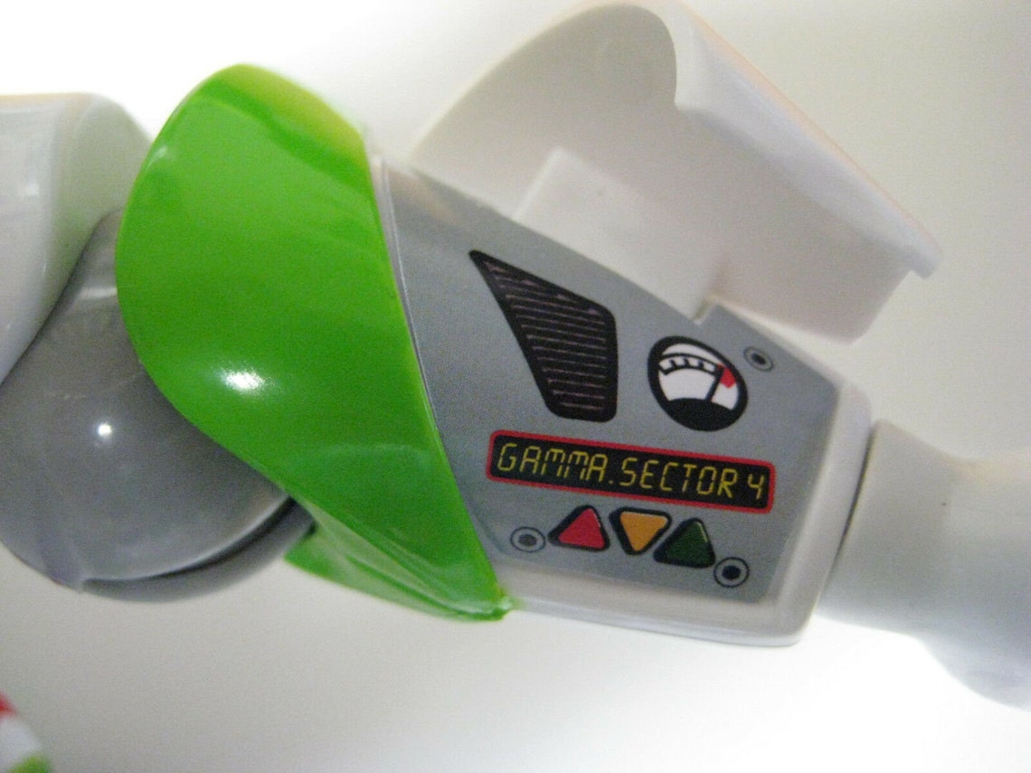 Toy Story Buzz Lightyear Action Figure Replacement Stickers - Etsy UK