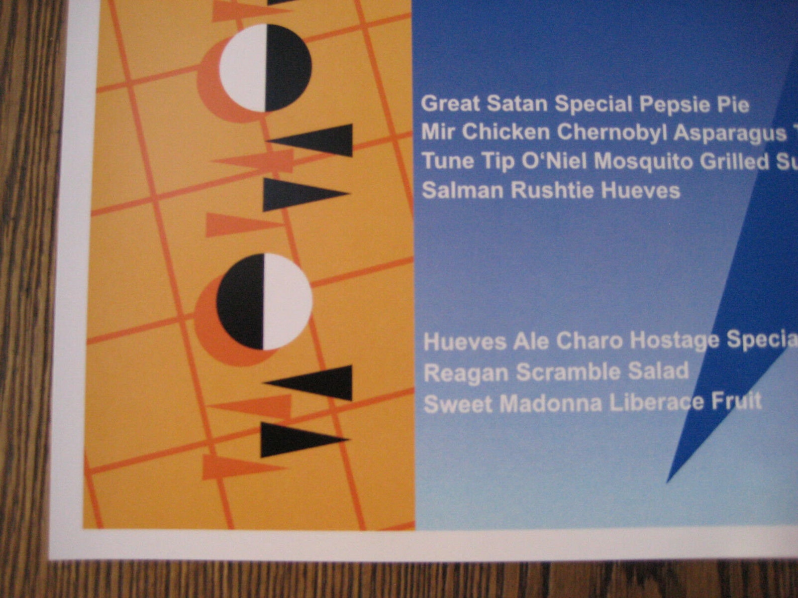 Back to the Future Cafe 80s 11 X 15 3/4 Menu - Etsy