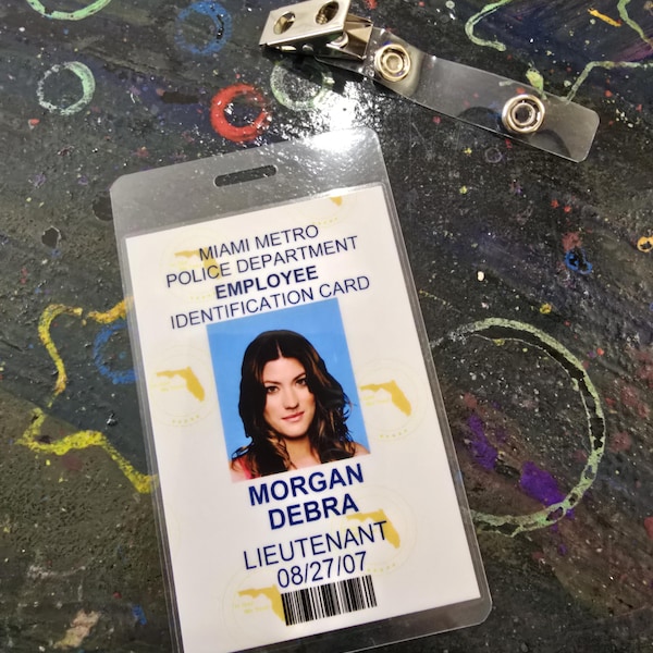 Dexter Morgan Id Badge - Etsy UK