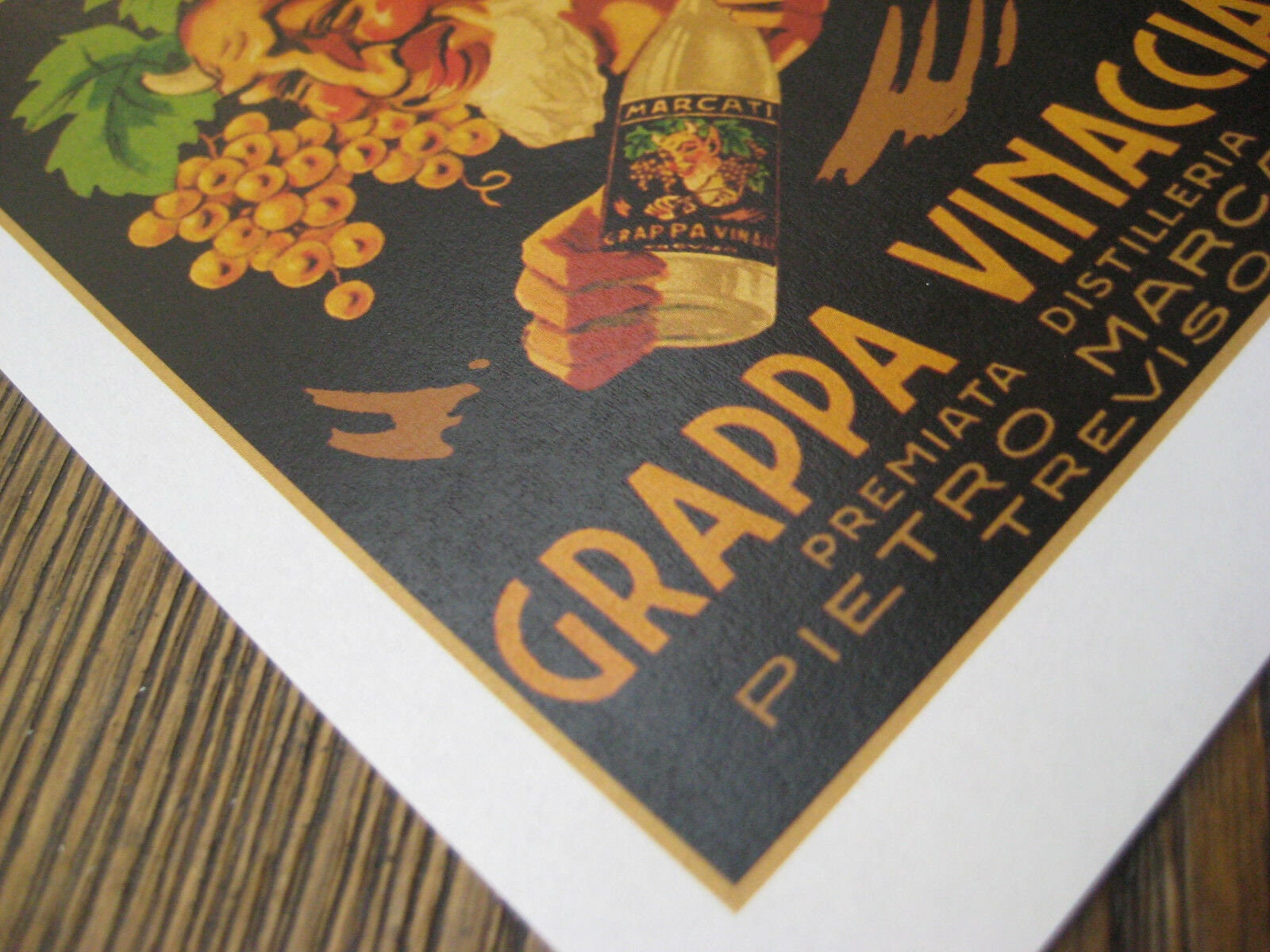 The Fifth Element Wine Bottle Grappa Label | Etsy