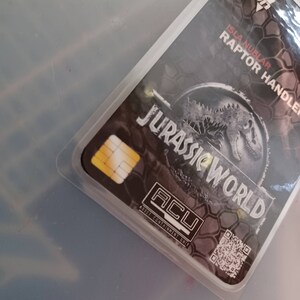 Jurassic Park Raptor Handler Prop I.D. Badge B3G1F - Etsy