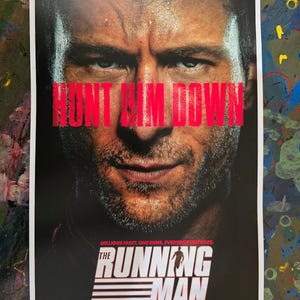 The Running Man 11" X 17" Collector's Movie Poster B2G1F - Etsy