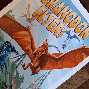 Pteranodon Flyers Jurassic Park Islands of Adventure Universal Studios ...