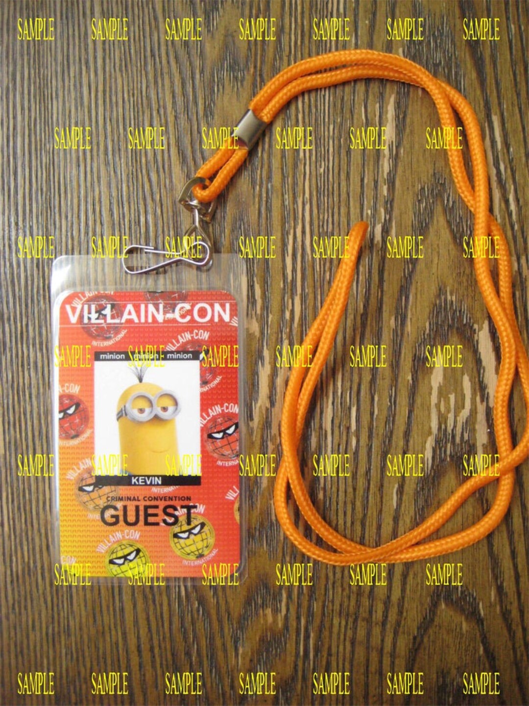Minions - Villain Con ( KEVIN ) Guest Convention Pass - Etsy