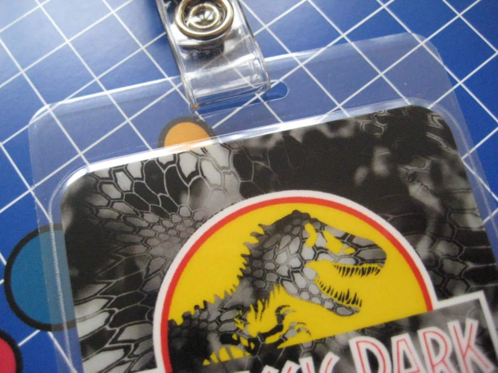 Jurassic Park Park Ranger Prop I.D. Badge T2 B3G1F - Etsy