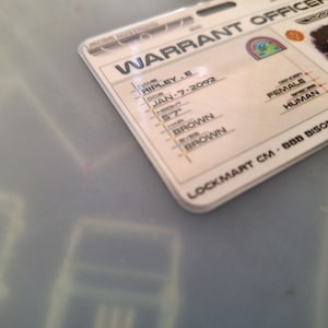 Alien Ripley ID Badge Prop Cosplay, USCSS Nostromo Weyland Yutani Crew ...
