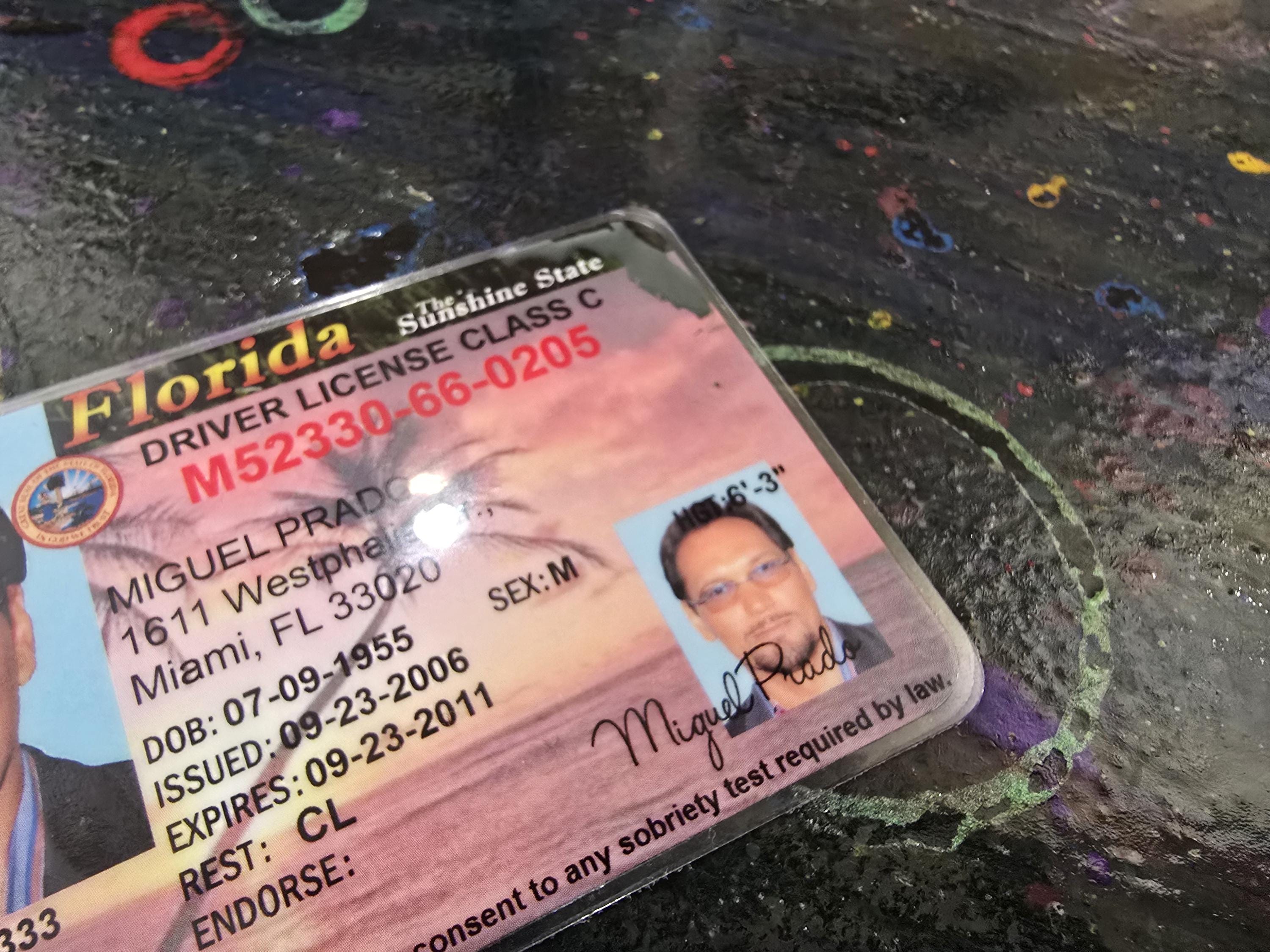 Dexter TV Series Miguel Prado Assistant District Attorney Driver's ...