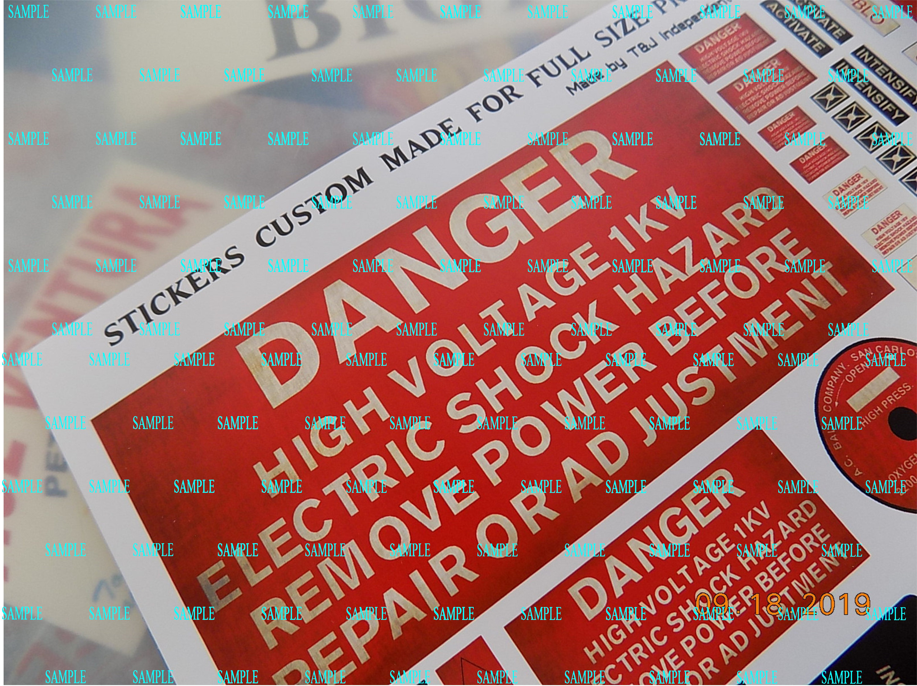 Ghostbusters Full Size Proton Pack Weathered Stickers B3G1F | Etsy