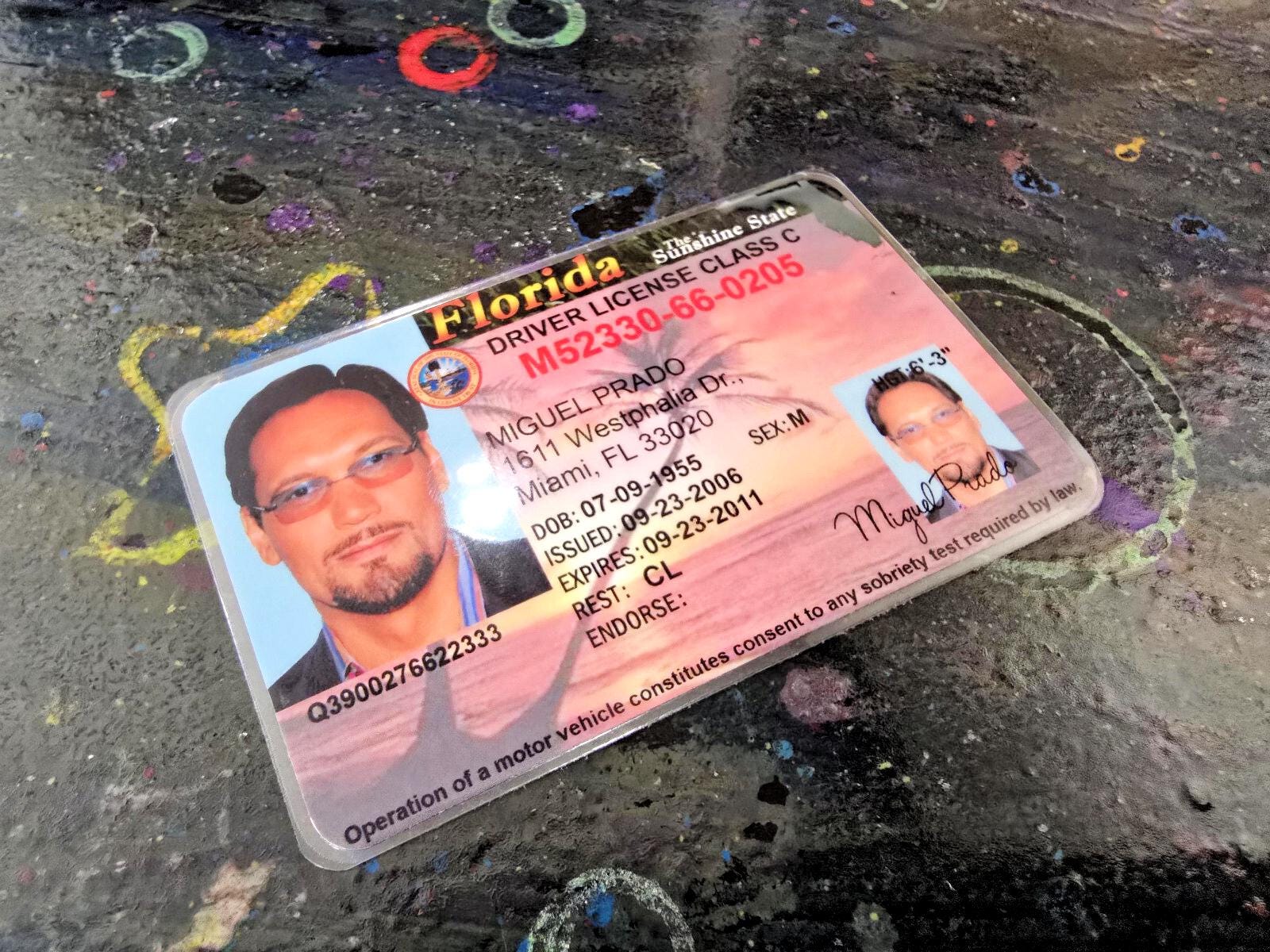 Dexter TV Series Miguel Prado Assistant District Attorney Driver's ...