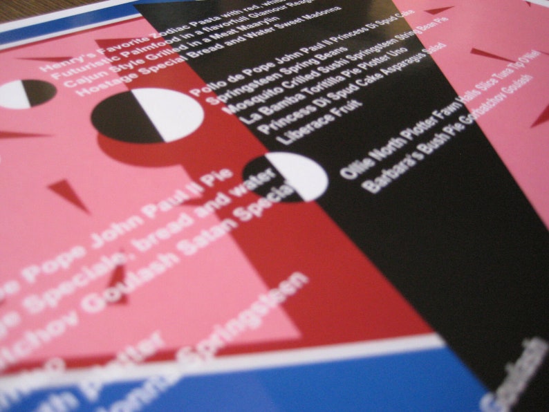 Back to the Future Cafe 80s 11 X 15 3/4 Menu - Etsy