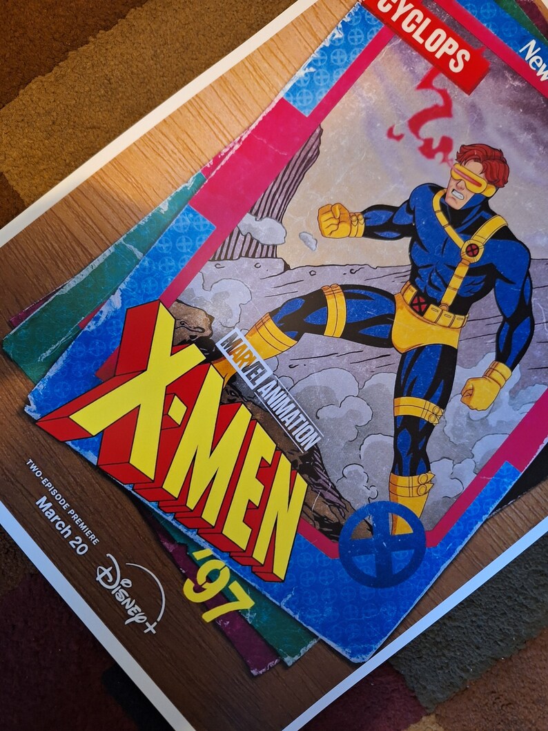 X-men '97 ( 11" X 14.5" ) Collector's Poster Print ( T4) B2G1F - Etsy